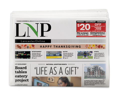 LNP Newspaper - LNP Media Group | Lancaster, PA